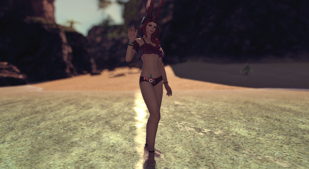 Red Beach Bun | Eorzea Collection