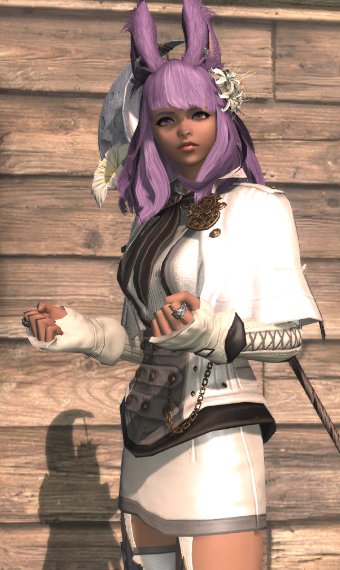 pearly moon bun | Eorzea Collection