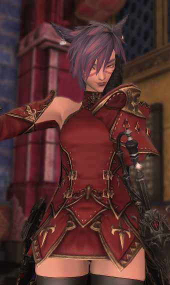 Elegance in Red | Eorzea Collection