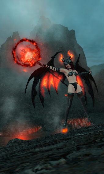 Domimatrix Demon Mage | Eorzea Collection