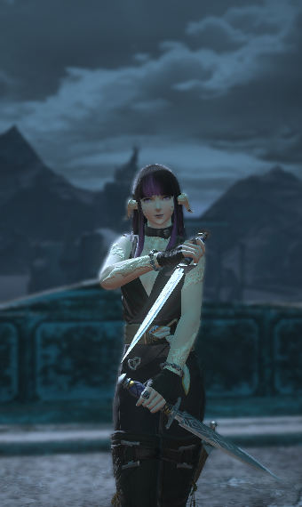 Black Simple Kunoichi | Eorzea Collection