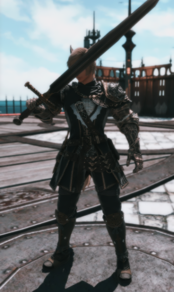 Some Kind of Knight-ish Viper Set. | Eorzea Collection