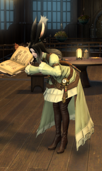 Pastel Green Scholar | Eorzea Collection