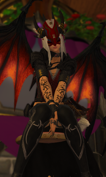 She reads demons! | Eorzea Collection