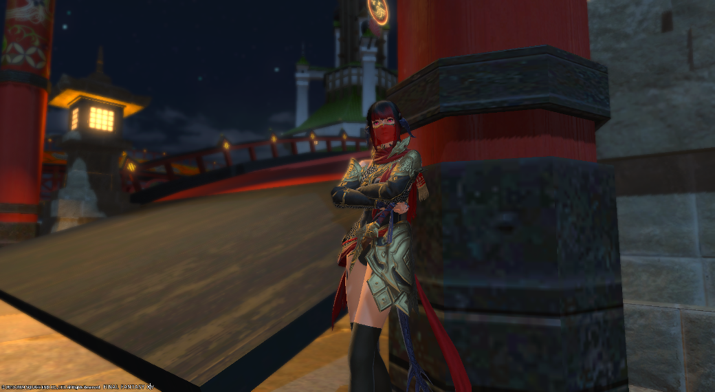 Basic red ninja glam | Eorzea Collection
