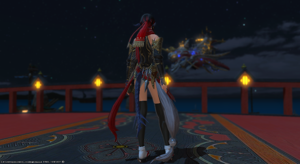 Basic red ninja glam | Eorzea Collection