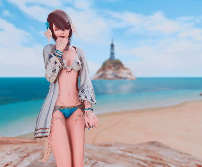 [Haku] Eaux turquoises & Sable blanc | Eorzea Collection