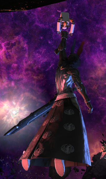 Cyber Samurai look | Eorzea Collection