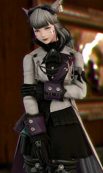 violet moth | Eorzea Collection