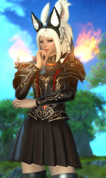 Flamey Lookin' Healer | Eorzea Collection