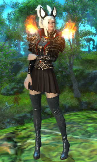 Flamey Lookin' Healer | Eorzea Collection