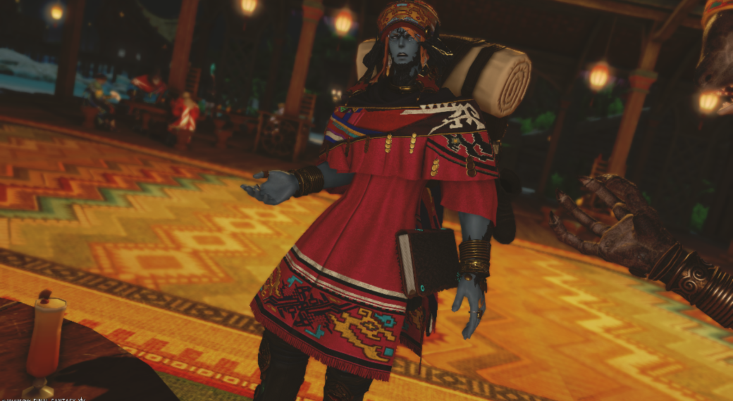 Turali Merchant among the Crowd | Eorzea Collection