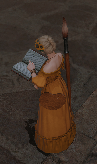 sunflower sundress | Eorzea Collection