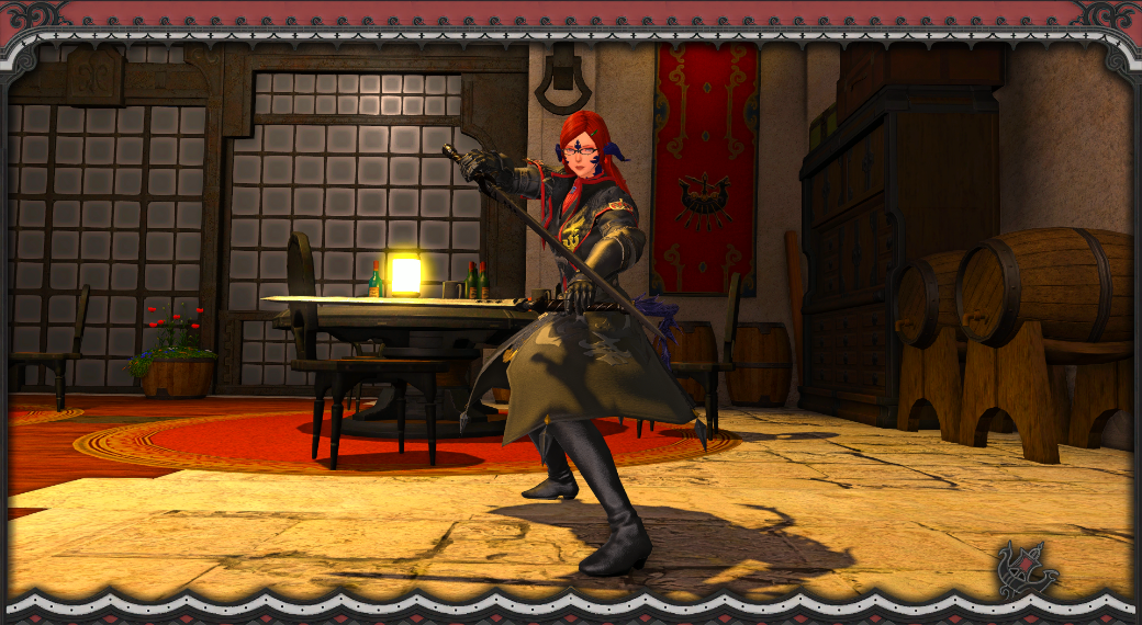 Maelstrom Captain's uniform: Viper version | Eorzea Collection