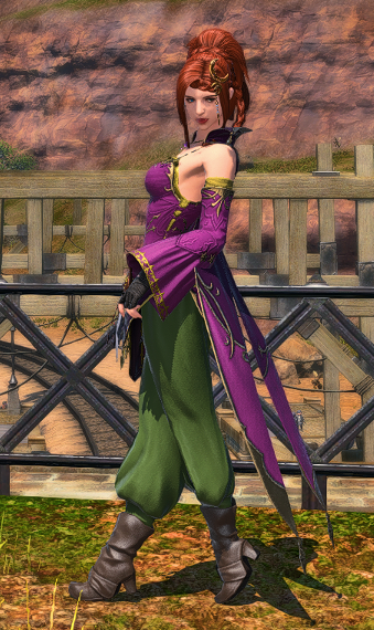 Fortune Seeker in Regal and Olive | Eorzea Collection