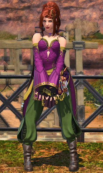 Fortune Seeker in Regal and Olive | Eorzea Collection