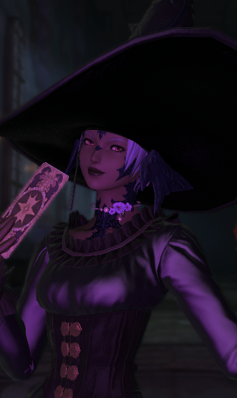 classic spooky witch glam | Eorzea Collection