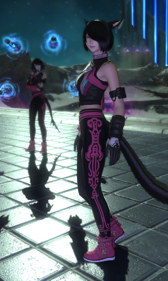 Cyber Sasha Cyberpunk theme | Eorzea Collection