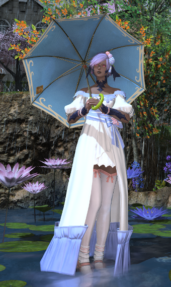 springtime rain dress | Eorzea Collection