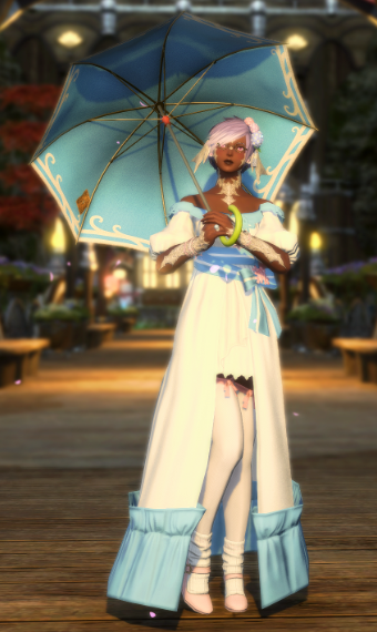 springtime rain dress | Eorzea Collection