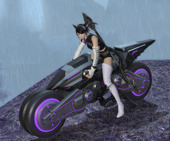 White Mage High-Tech Biker | Eorzea Collection
