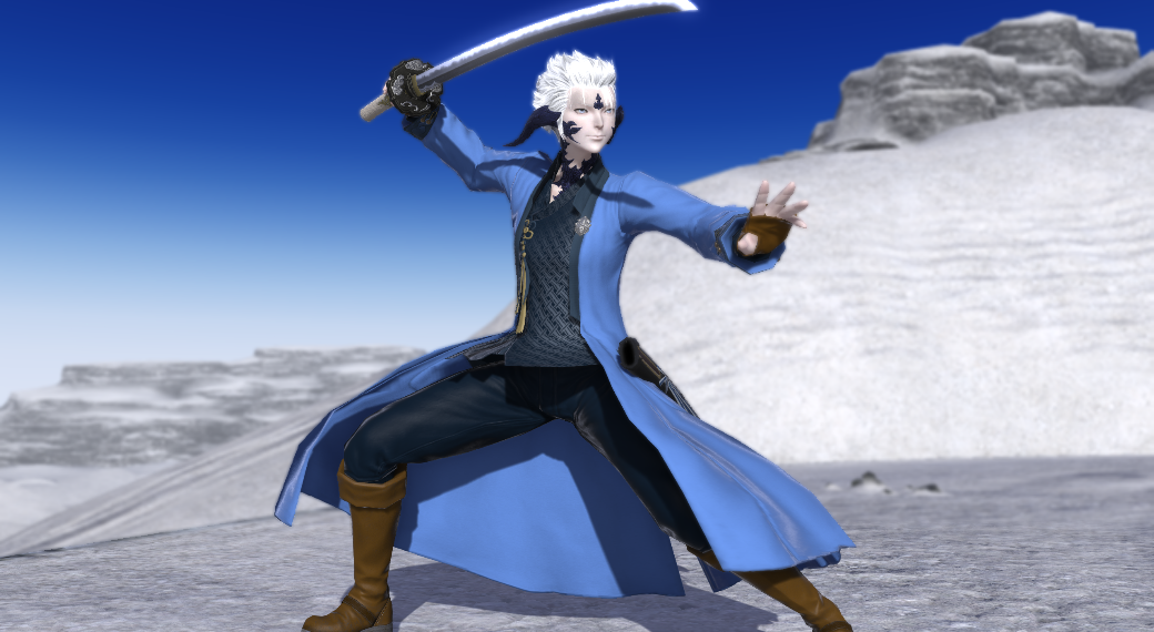 Born In Flames Vergil From Devil May Cry Eorzea Collection