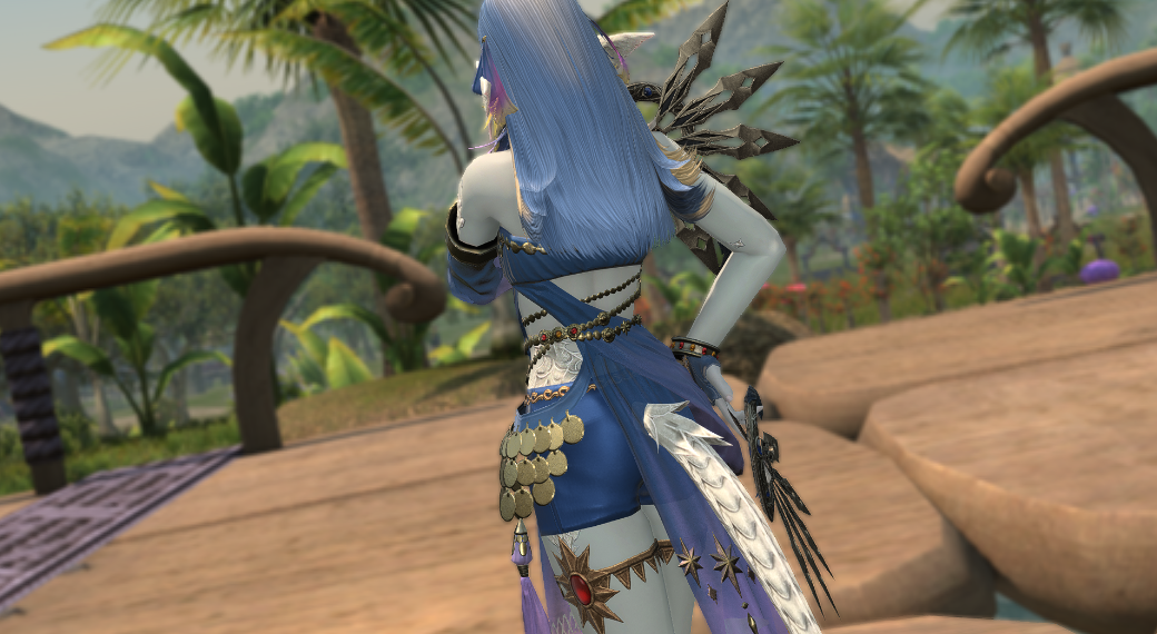 Tropical blue | Eorzea Collection