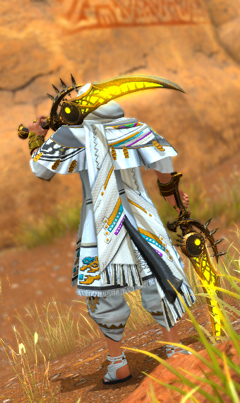 Twin-Bladed Sand Warrior | Eorzea Collection