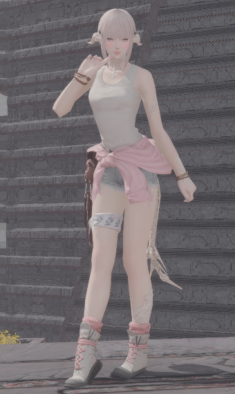 working in pink | Eorzea Collection