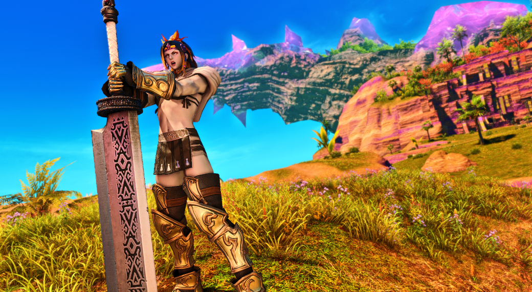 Unarmored Swordswing | Eorzea Collection