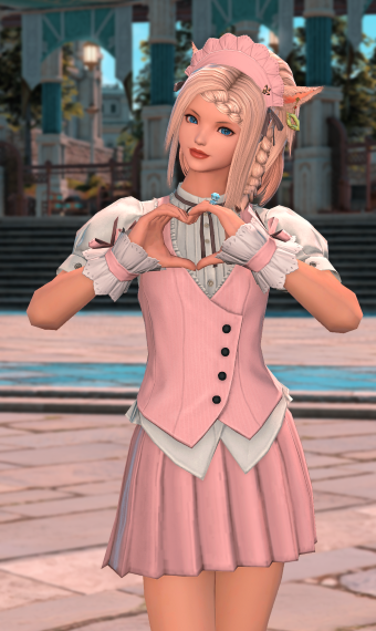 Darling - Pretty Pink Maid | Eorzea Collection