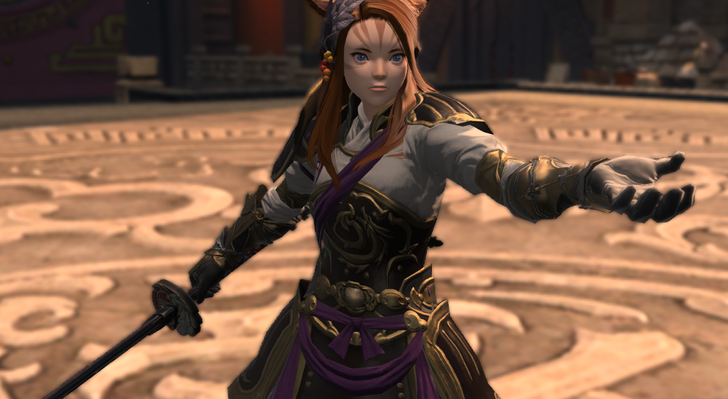 Fashion Fantasy : Shogun dark right hand knight | Eorzea Collection