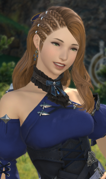 Adventurer in Blue | Eorzea Collection