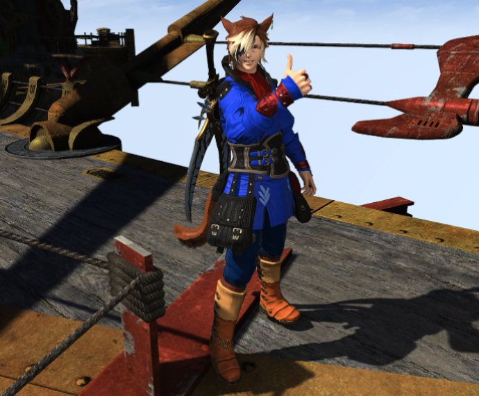 Vyse, the Blue Rogue - Skies of Arcadia | Eorzea Collection