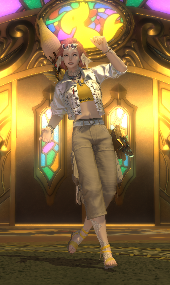 Casual Chocobo Brush Wear | Eorzea Collection