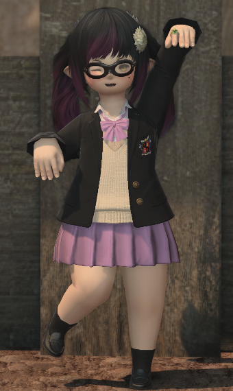 Splatoon School Uniform (Inkling Girl Amiibo) | Eorzea Collection