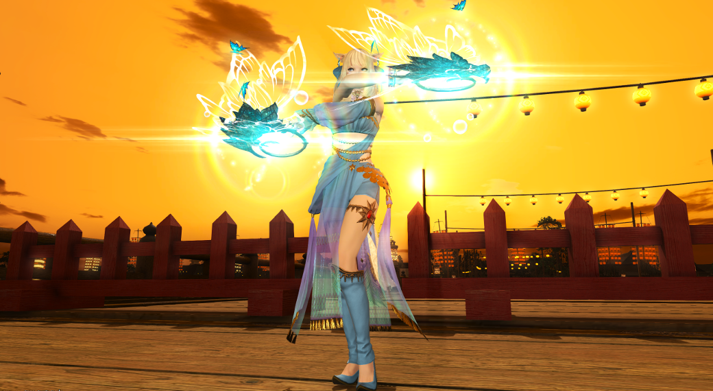 Blue Butterfly Dancer | Eorzea Collection
