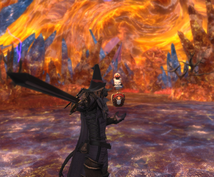 Regulus Regicide, The Red Mage (fall time) | Eorzea Collection