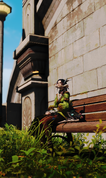 Floral green scholar | Eorzea Collection