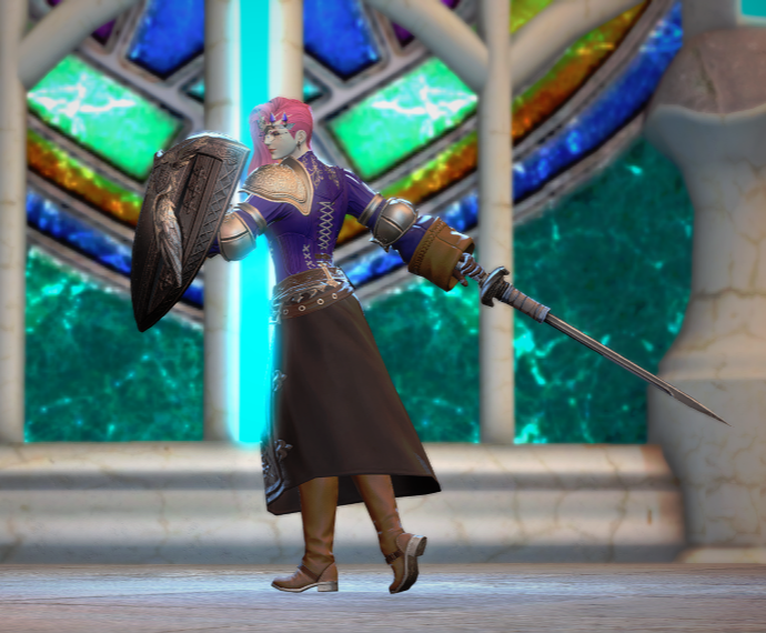 True Blue Blood - Royal Guardian Knight | Eorzea Collection