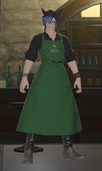 Limsa Starbucks Worker | Eorzea Collection