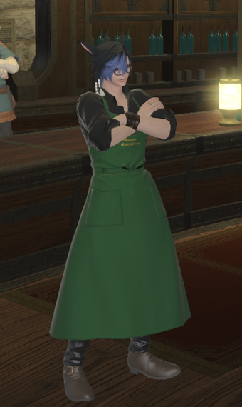 Limsa Starbucks Worker | Eorzea Collection