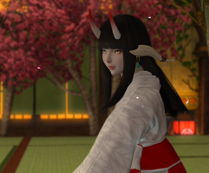oni miko | Eorzea Collection