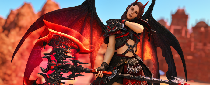 A Battleaxe Forged by Devilry | Eorzea Collection