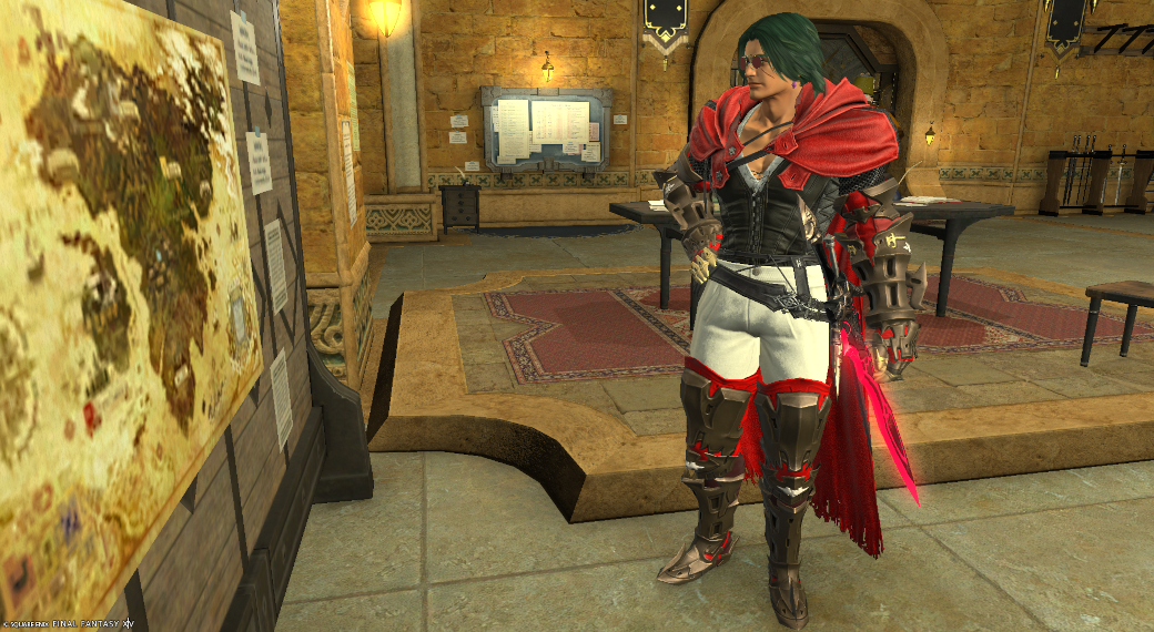 Adventuring Commander (Red) | Eorzea Collection