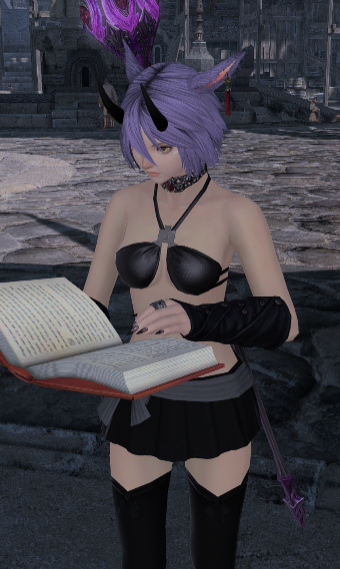 Devil Witch Miqo'te | Eorzea Collection