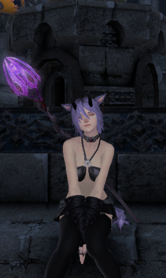 Devil Witch Miqo'te | Eorzea Collection