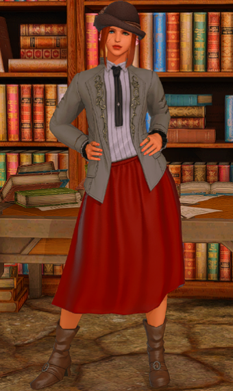 Dapper Wine and Slate | Eorzea Collection