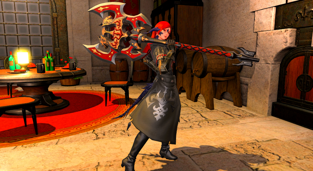 Maelstrom Captain's uniform: Charge attack unit | Eorzea Collection
