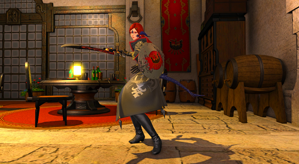 Maelstrom Captain's uniform: Charge attack unit | Eorzea Collection